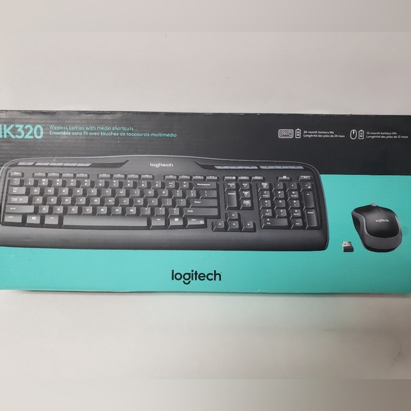 Logitech | Computers, Laptops & Parts | Logitech Mk33 Wireless Keyboard ...